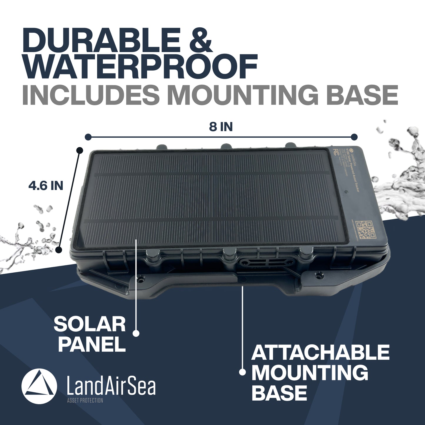 Solar GPS Tracker Real-Time Tracking Solution | LandAirSea