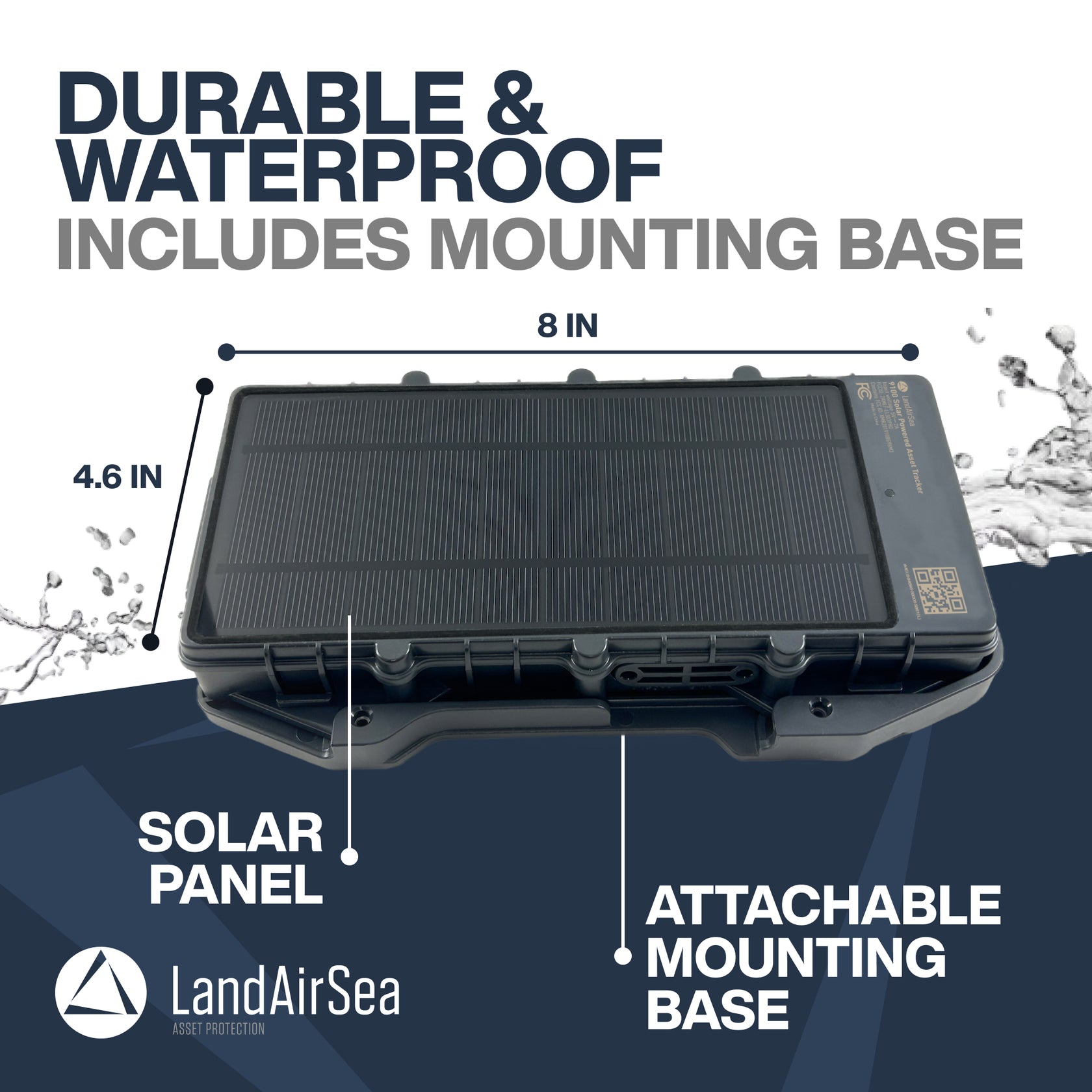 Solar GPS Tracker Real-Time Tracking Solution | LandAirSea
