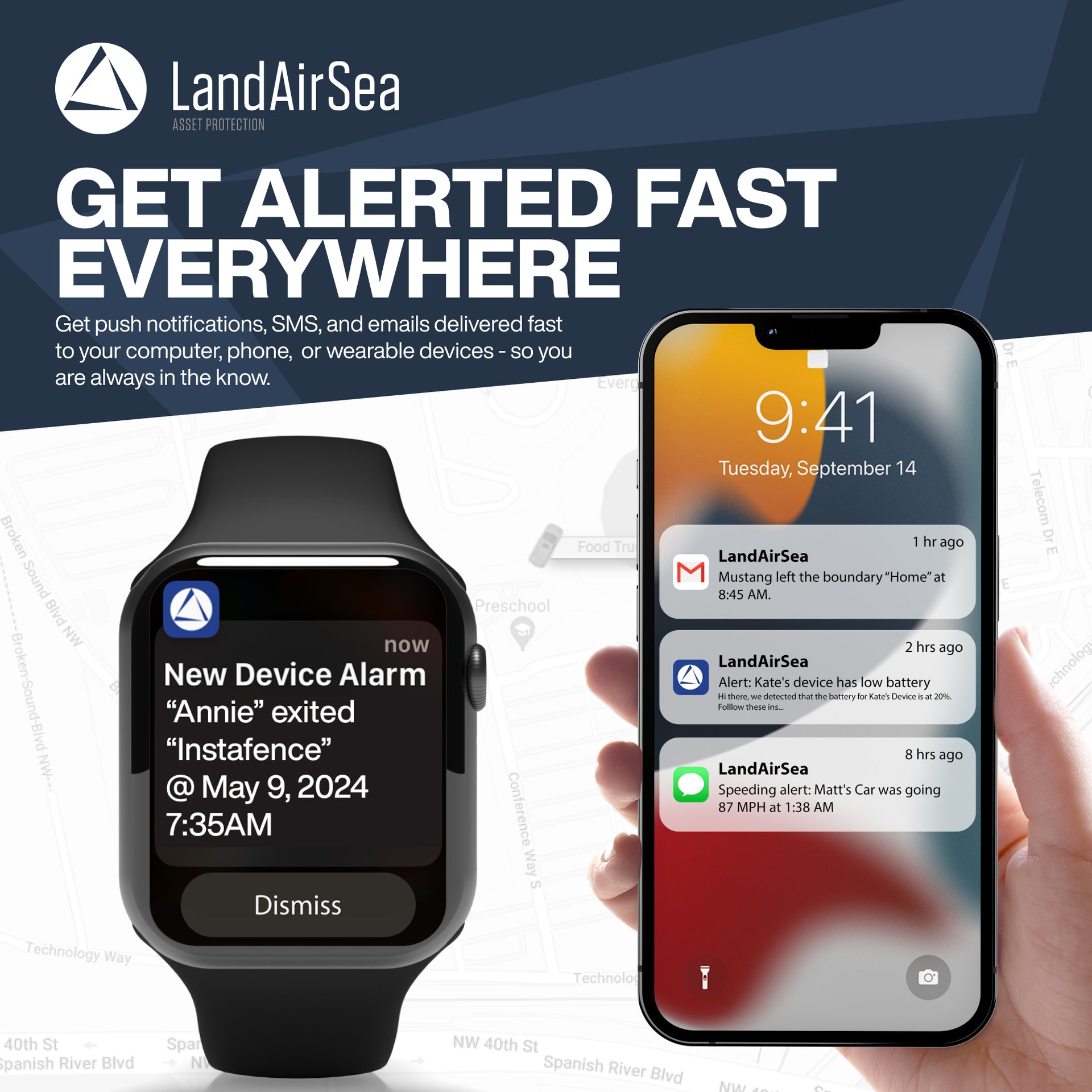Solar GPS Tracker Real-Time Tracking Solution | LandAirSea
