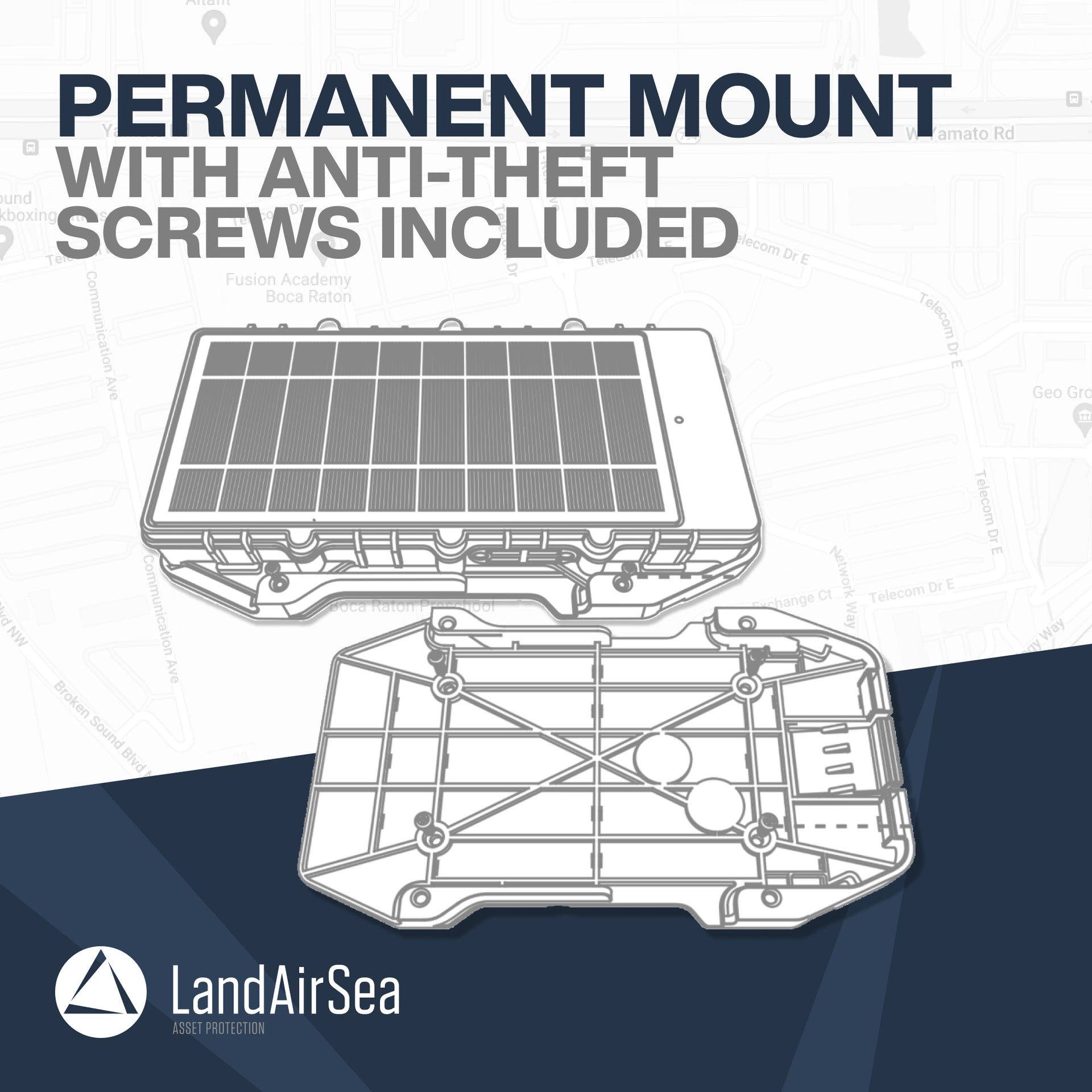 Solar GPS Tracker Real-Time Tracking Solution | LandAirSea